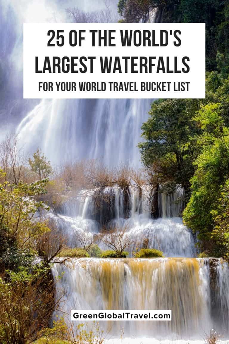 20 of the World's Biggest Waterfalls (By Continent)