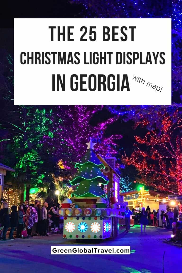 25 Best Christmas Light Displays in Georgia for 2023 (with Map!)